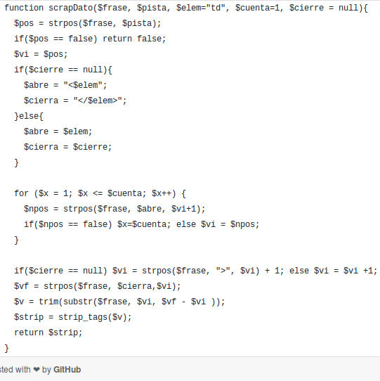 PHP Web scraping PHP Web scraping